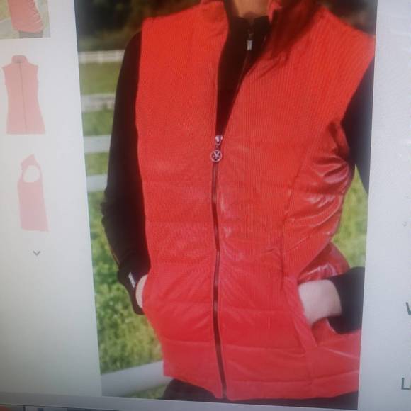 Dolcezza | Jackets & Coats | New Dolcezza Puffy Vest In Red | Poshmark